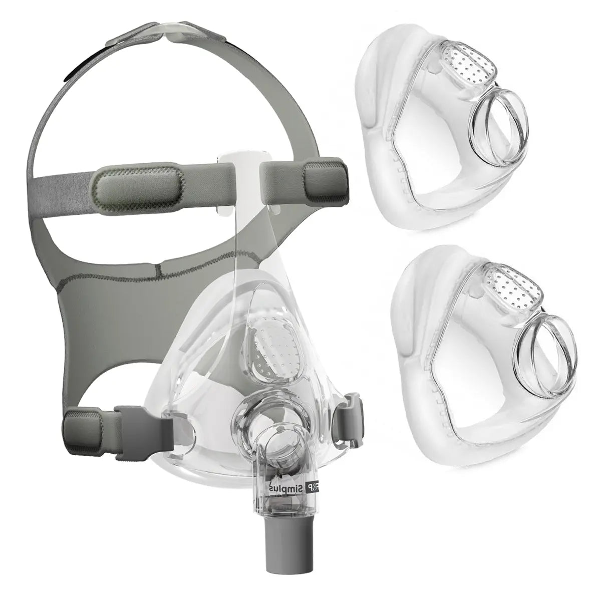 F&P Simplus Full Face CPAP Mask FitPack with Headgear - USA Medical